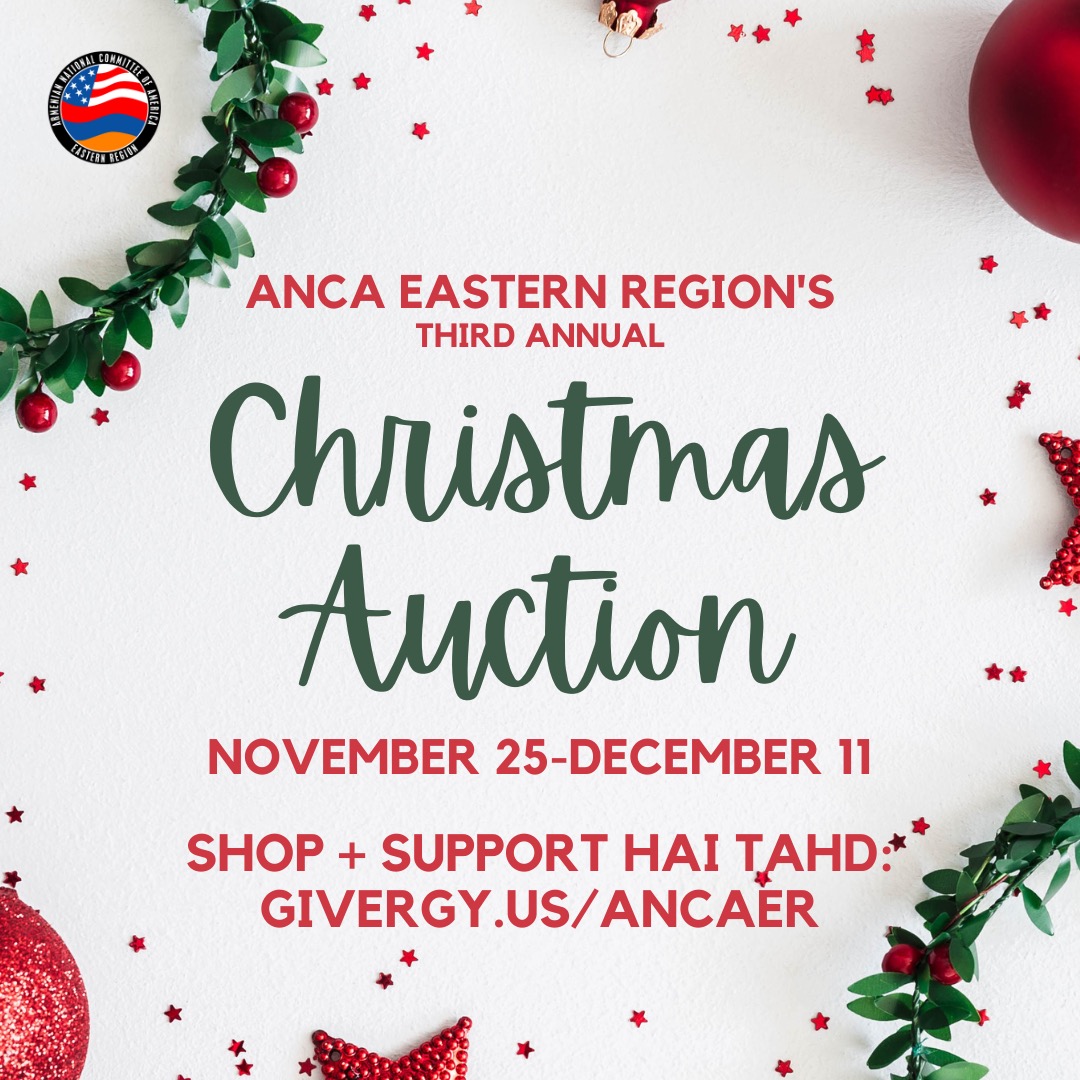 ANCA Eastern Region Presents Third Annual Christmas Auction November 25 ...